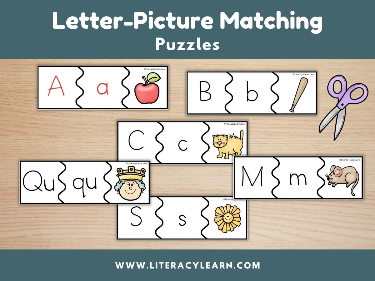 Match the Letters with Pictures - Literacy Learn Unlimited