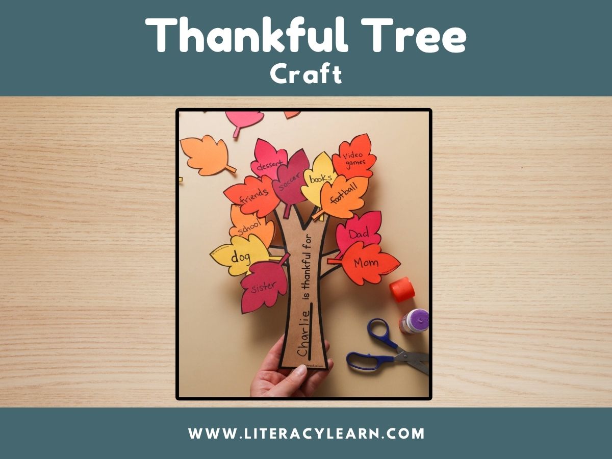 Thankful Tree - Literacy Learn Unlimited