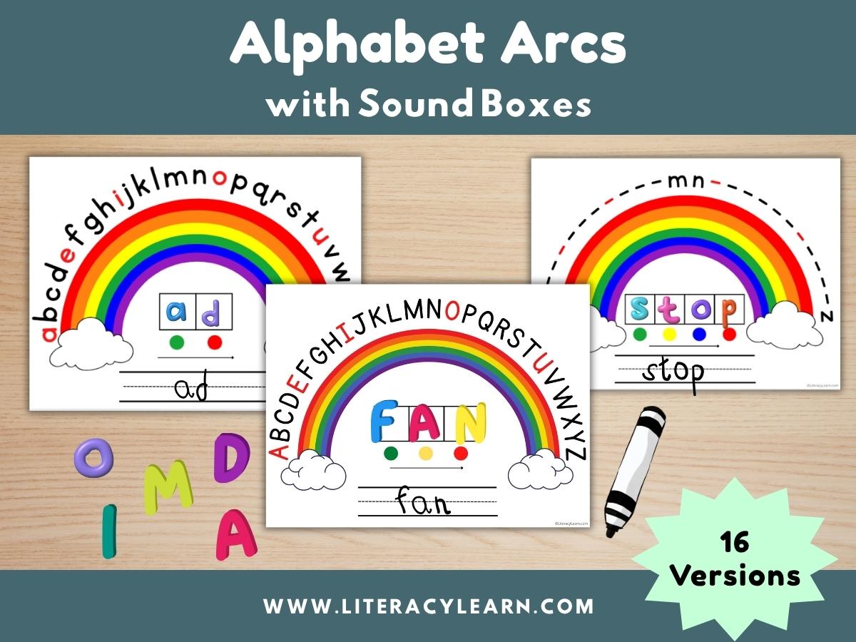 Alphabet Arcs with Elkonin Boxes - Literacy Learn Unlimited