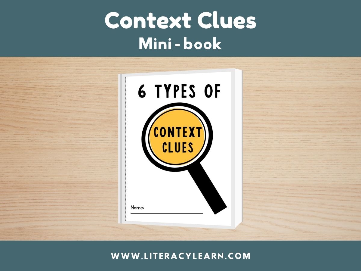 Context Clues Mini Book - Literacy Learn Unlimited