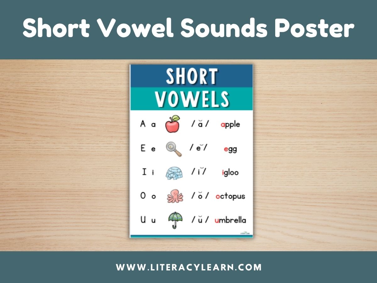 Phonics Posters: Short Vowel Sounds - Literacy Learn Unlimited