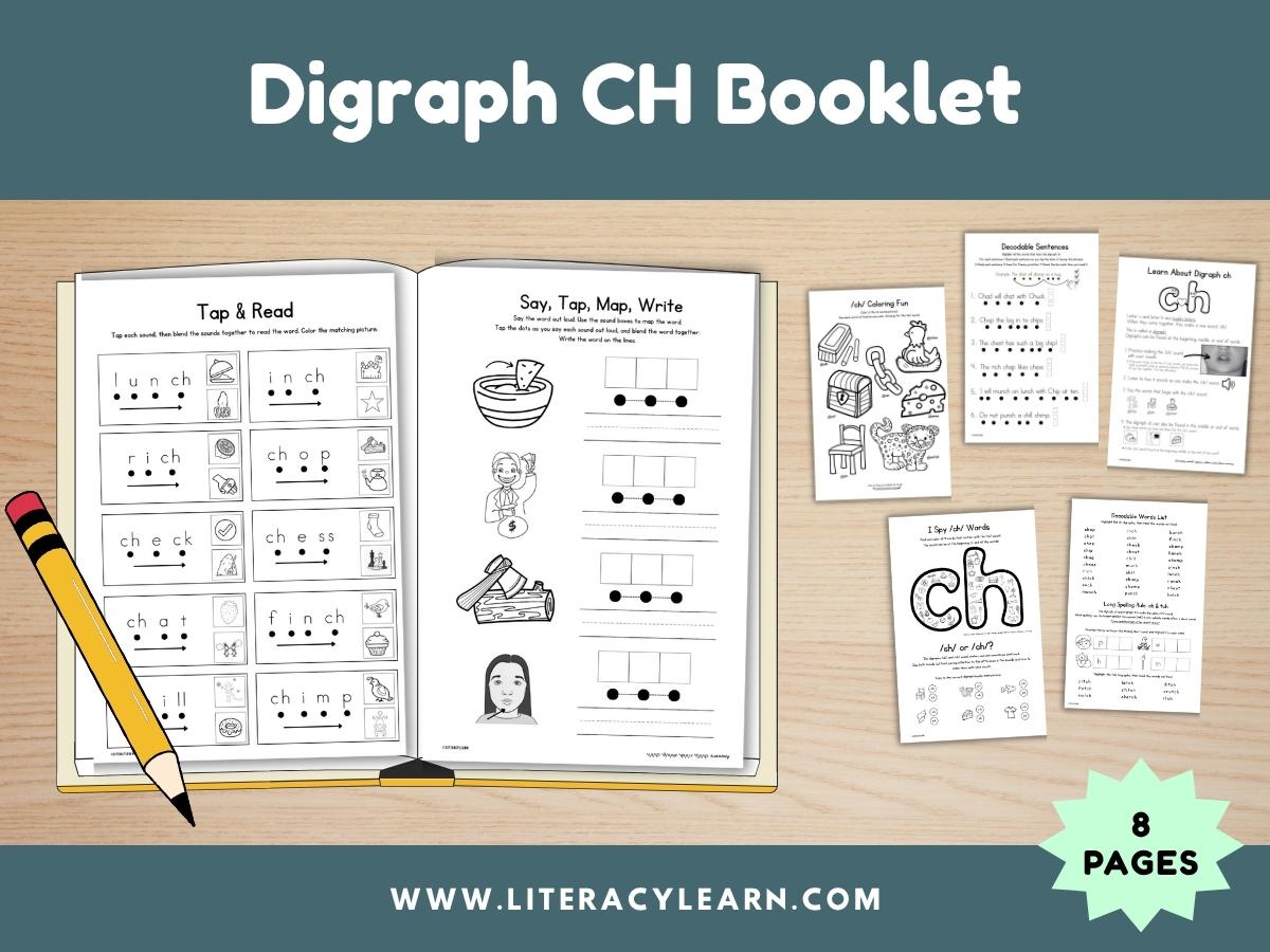 Digraph CH Booklet - Literacy Learn Unlimited