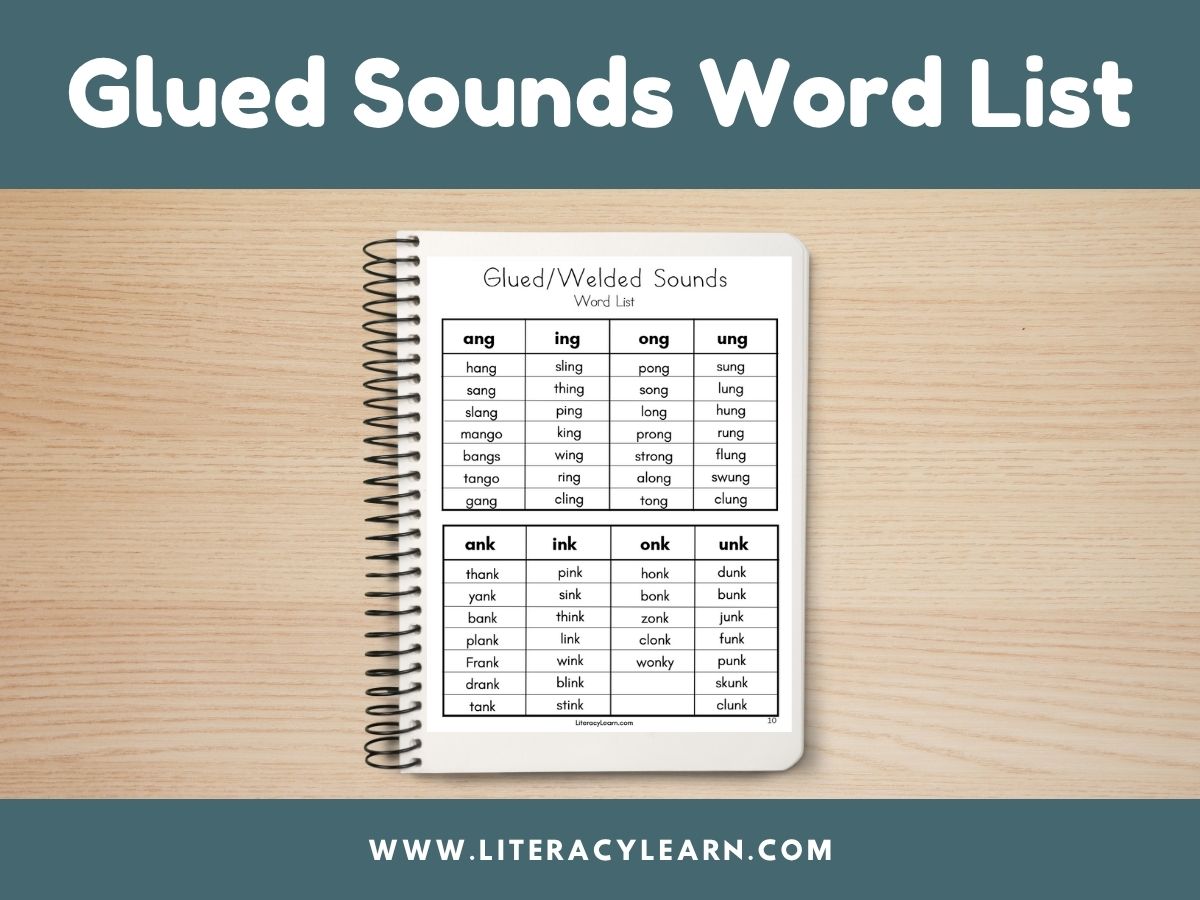 Word List: Glued Sounds - Literacy Learn Unlimited