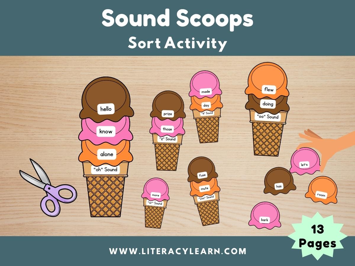 Sound Scoops Sort Activity - Literacy Learn Unlimited