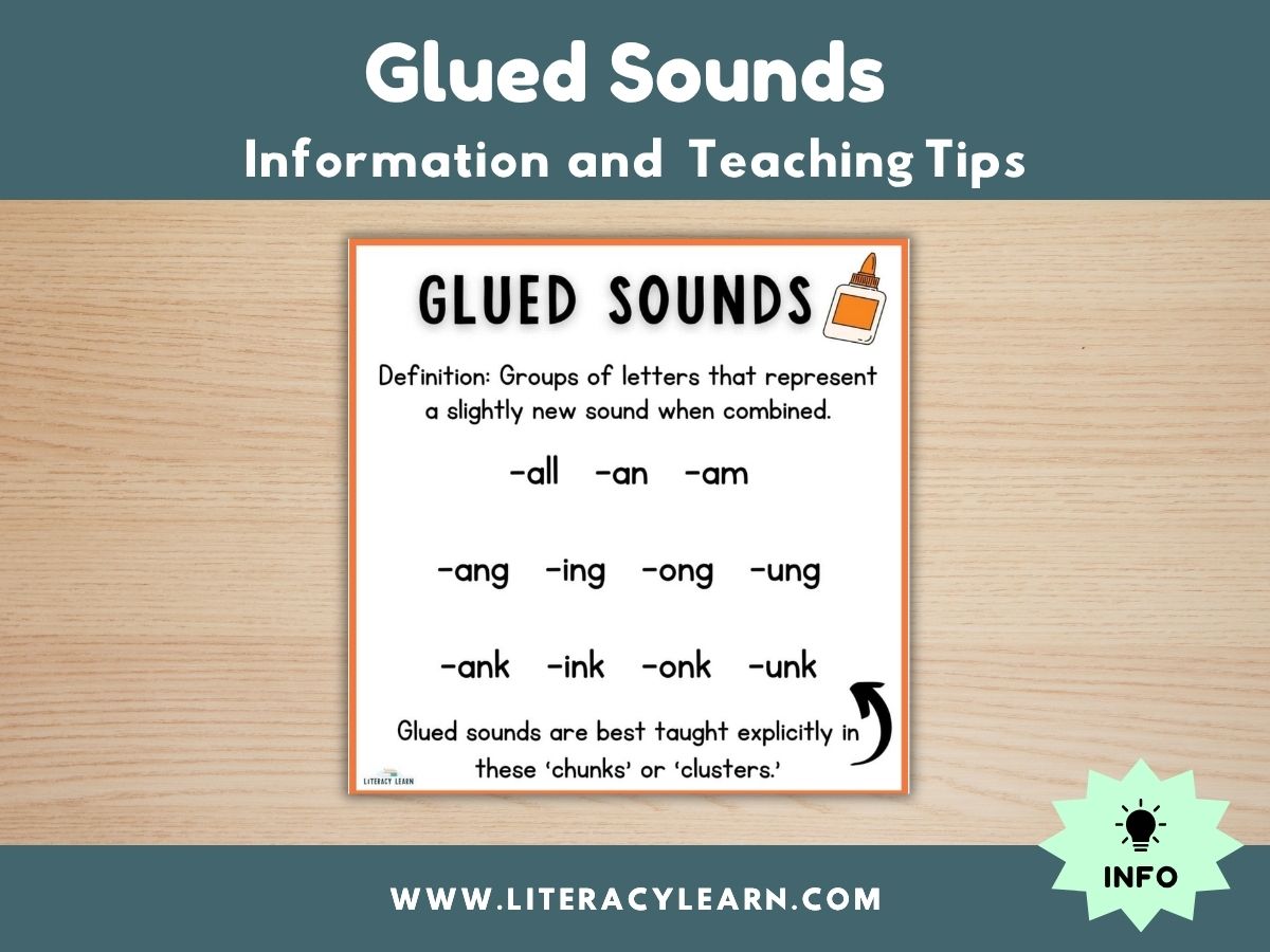 Teaching Glued Sounds - Literacy Learn Unlimited