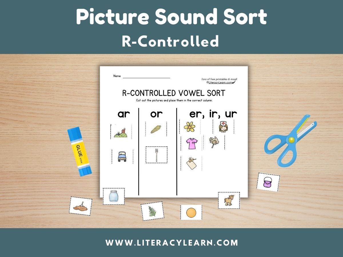 R-Controlled Picture Sound Sort - Literacy Learn Unlimited