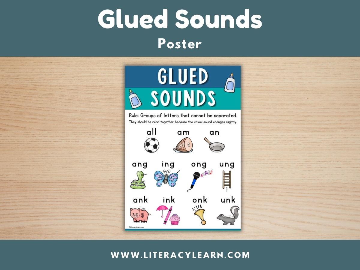 Phonics Posters: Glued Sounds - Literacy Learn Unlimited