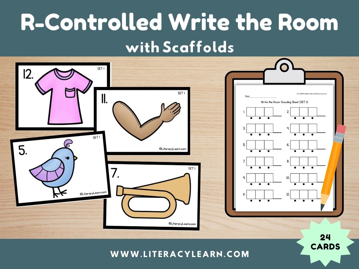 Write the Room: R-Controlled - Literacy Learn Unlimited