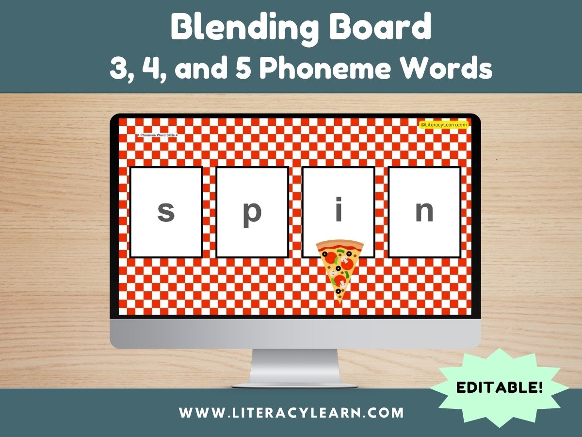 Interactive Blending Board (Editable) - Literacy Learn Unlimited