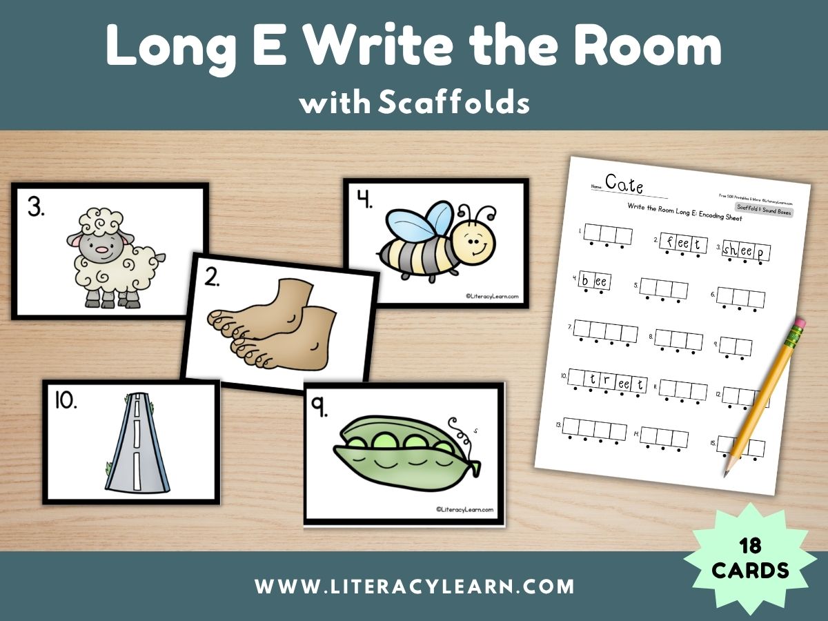 Write the Room: Long E - Literacy Learn Unlimited